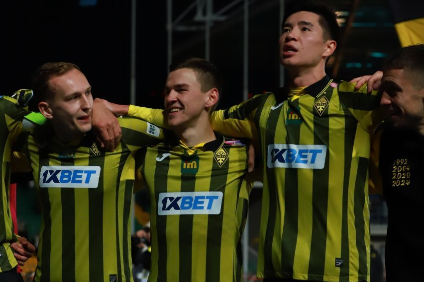 «Кайрат» в пятый раз стал чемпионом Казахстана 26.10.2025 новости на ...